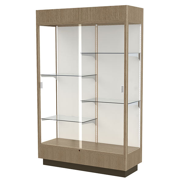 Ghent Waddell Heritage Hardwood Floor Freestanding Display Case (893/8 ...